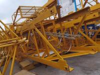 China Car Type Tower Crane with Maximum Lifting Weight of 10t and 60m Arm Length Suitable for sale