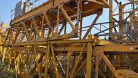 China 2021 Zoomlion W7525-16b Used Tower Crane with Moving Type and ISO9001 Certification for sale