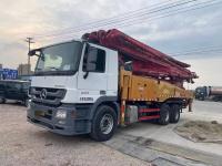 China 1400mm Feeding Height 47m Truck Mounted Pump on Mercedes-Benz Chassis for Concrete Pumping for sale