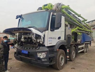 China 2021 Zoomlion 59m Concrete Boom Pump Mercedes Benz Heavy Equipment with Used Condition for sale