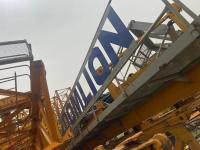 China Zoomlion 46 Meters 7.5 12 Elevation Tower Crane Inventory at The End of 2018 Yellow for sale