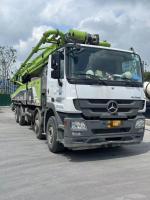 China Zoomlion 2018 Semi-Dry Shotcrete Type 56m Concrete Pump Truck Beton Pump Directly Sell for sale