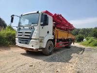 China 37M Used Concrete Pump Truck with Vibrating Amplitude of 2.6mm and Flexible Operation for sale