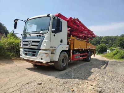 China 37M Used Concrete Pump Truck with Vibrating Amplitude of 2.6mm and Flexible Operation for sale