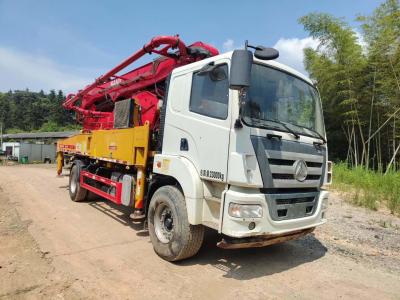 China 37m Used Concrete Pump Truck SY5310THB Cylinder Type Construction Machine Equipment for sale