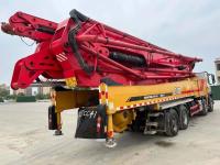 China Red 2020 SA Ny 62m Concrete Pump Truck on Mercedes Benz Construction Machinery Machine Equipment Concrete Boom Pump for sale