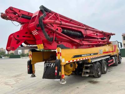 China Red 2020 SA Ny 62m Concrete Pump Truck on Mercedes Benz Construction Machinery Machine Equipment Concrete Boom Pump for sale