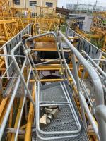 China 8T Zoomlion 6017-8 Tower Crane with 7 Independent Height Units and ISO9001 Certified for sale