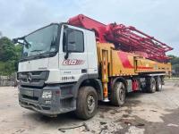 China 2019 SA Ny 62m Used Concrete Pump Truck for Construction on Mercedes Benz Boom Pump for sale