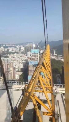 China 25T Chuanjian 8039 Tower Crane Good Condition for 20 Years Maximum Lifting Weight 10t for sale