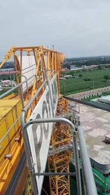 China Maximum Lifting Height 50-100m MCT328L16 19 Year Used Pota Max Load 16t Max Jib Length 75m for sale