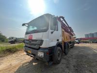 China Perfect Original Condition 53m Concrete Pump on Mercedes-Benz Truck with 6 Section Boom for sale