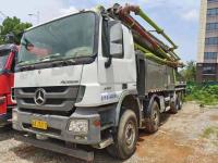 China High Productivity Zoomlion Mercedes Benz Chassis Heavy Equipment Concrete Boom Pump for sale