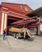 China 2011 Putzmeister 49m Concrete Pump Truck Pump Beton Pump with 240m 178 Productivity for sale