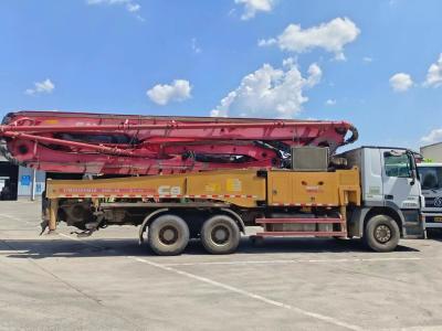China Vibrating Amplitude 2.6mm 2019 SA Ny Used Concrete Pump Truck 52m for Heavy Equipment for sale