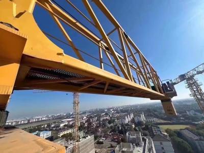 China Zoomlion 7025-12 Tower Crane GS Certification and Maximum Lifting Height of 50-100m for sale
