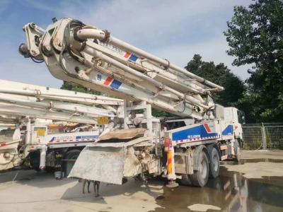 China Used Concrete Pump Truck for Heavy Equipment Construction Machinery 38m 28800kgs for sale