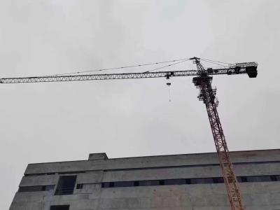 China Good Condition Yellow 6T Zhonglian 6513-6 Piece Type Tower Crane for Customer Needs for sale