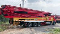 China 66m Mercedes Benz Used Concrete Pump Truck Truck Vibrating Amplitude 2.6mm and Spare Parts for sale