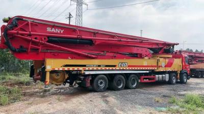 China 66m Mercedes Benz Used Concrete Pump Truck Truck Vibrating Amplitude 2.6mm and Spare Parts for sale