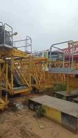 China Spare Parts Provide 10 Ton 65 Meters Zoomlion Flat Head Tower Crane Sold for 20 Years for sale