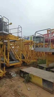 China Spare Parts Provide 10 Ton 65 Meters Zoomlion Flat Head Tower Crane Sold for 20 Years for sale