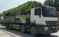 China Feeding Height 1540 2019 Zoomlion 56m Truck Mounted Pump Mercedes Benz Concrete Pump Truck for sale
