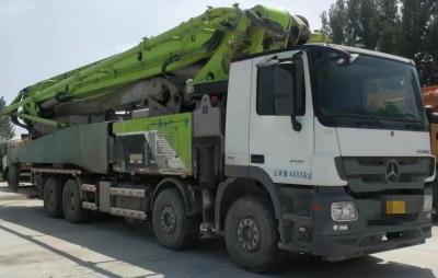 China Feeding Height 1540 2019 Zoomlion 56m Truck Mounted Pump Mercedes Benz Concrete Pump Truck for sale