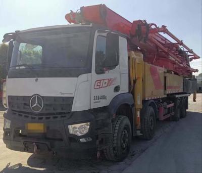 China Hydraulic Structure 62m Cylinder Type Concrete Pump Truck for Sy 2021 Super Long Boom for sale