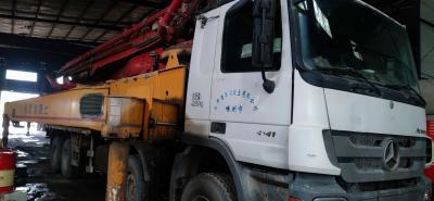 China 2013 Mercedes-Benz Truck Putzmeister 53m Concrete Pump Truck Vibrating Amplitude 2.6mm for sale