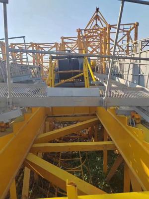 China Zoomlion Tower Cranes Assembled for Maximum Weight Capacity 10t Lifting Performance for sale