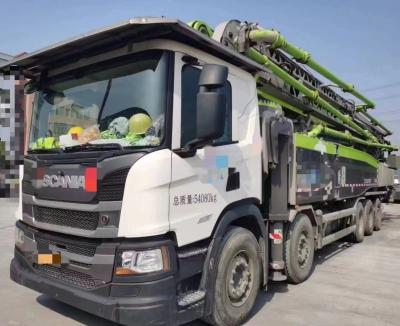 China ZLJ5440THBSF 2021 Zoomlion 67m Concrete Boom Pump Construction Machinery in Green for sale