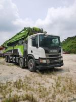 China High Productivity 2019 Zoomlion 56m Concrete Pump Truck with 2.6mm Vibrating Amplitude for sale