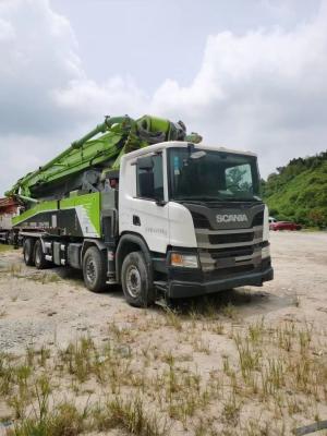China High Productivity 2019 Zoomlion 56m Concrete Pump Truck with 2.6mm Vibrating Amplitude for sale