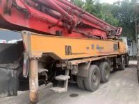 China 2013 Putzmeister 53m Concrete Pump Truck with Semi-Dry Shotcrete Type 14150*2500*3950 for sale