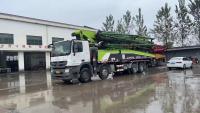 China Orange Vibrating Amplitude 2.6mm 53m Mercedes-Benz Concrete Pump by Zoomlion in 2019 for sale