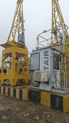 China 18-Year Botan Tower Machine Inventory Assembled Installation Car Type Moving Type for sale