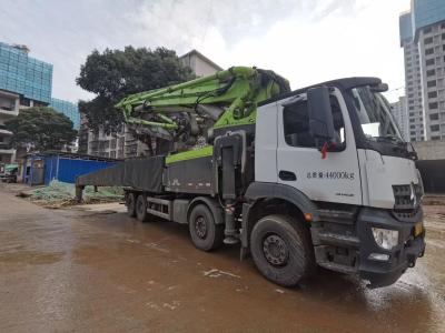 China 2019 Used Heavy Equipment 63m Zml Concrete Pump on MB Truck Vibrating Amplitude 2.6mm for sale
