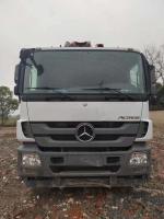China Red 2018 49m Sy Concrete Pump on MB Truck Used Heavy Equipment for Semi-Dry Shotcrete for sale