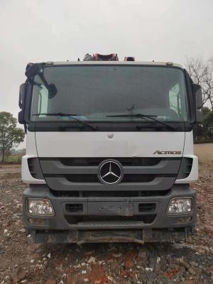 China Red 2018 49m Sy Concrete Pump on MB Truck Used Heavy Equipment for Semi-Dry Shotcrete for sale