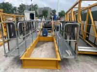 China Used Zoomlion W6017-8b Tower Crane with 8t Max Load Capacity and 60m Jib Length for sale