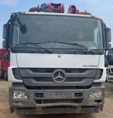 China 2019 Sy Benz 49m Concrete Boom Pump Truck with Semi-Dry Shotcrete Type and After-sales Service for sale
