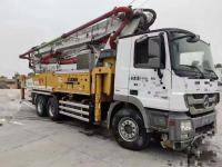 China 48m Cylinder Type Xg MB Truck Concrete Boom Pump 2018 for Water Conservancy Project for sale