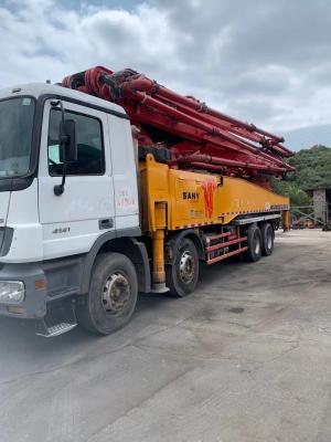 China 2013 Sy 56m Concrete Pump on MB Truck Concrete Boom Pump with 2.6mm Vibrating Amplitude for sale