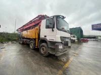 China 2018 Sy 56m Concrete Pump on MB Truck Concrete Mixer Machine for Semi-Dry Shotcrete for sale