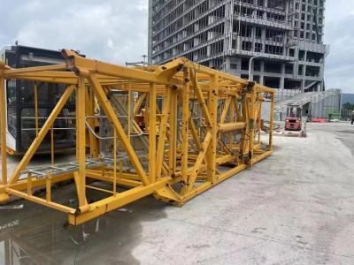 China Zoomlion Flat Head Tower Crane 2020 W6017-8 8T Maximum Lifting Weight for Heavy Loads for sale