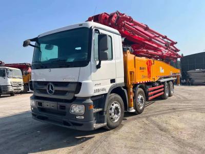 China 2013 SANY 56m Concrete Pump on Mercedes-Benz Chassis under Very Good Condition in Stock for Sale for sale
