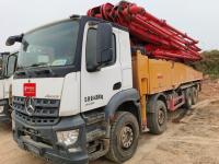 China Structure Cylinder Type Used 20 Years Old 56m Concrete Pump Truck to Stock for sale