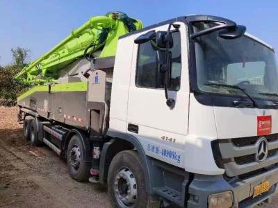 China Vertical Reach 55.1m Boom Sections 5 Zoomlion's Latest Innovation in Concrete Pumping for sale