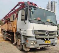 China 14 Years Mercedes Chassis 47 M Pump Car with 2014 Pump Year and 2.6mm Vibrating Amplitude for sale
